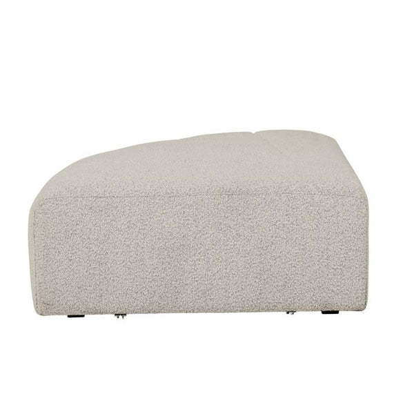 Juno Channel Ottoman Grey Speckle – the design library
