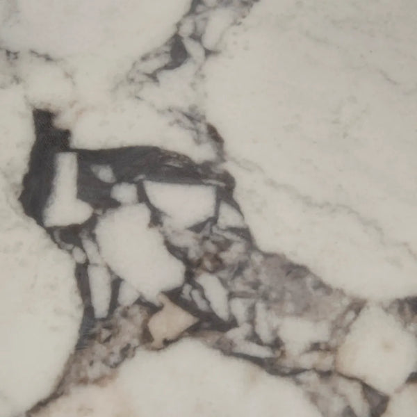 Leon Marble Coffee Table Porcelain 1000mm – the design library