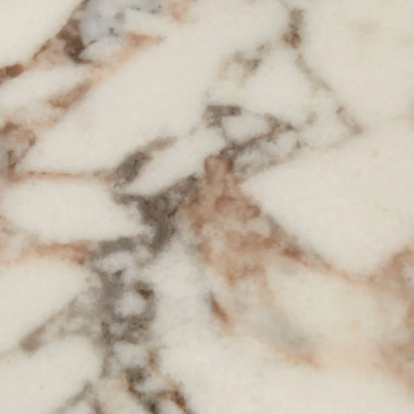 Leon Marble Side Table Porcelain – the design library
