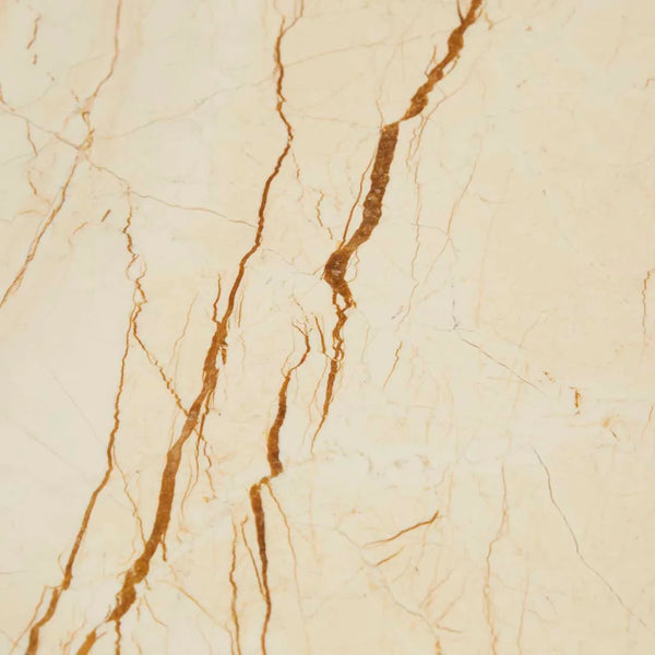 Atlas Pillar Coffee Table Brown Vein – the design library