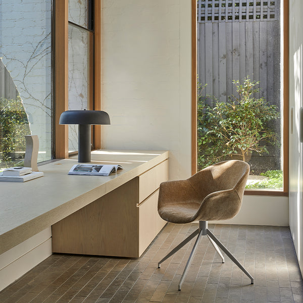 Daisy Spider Office Chair Ebony Weave – the design library